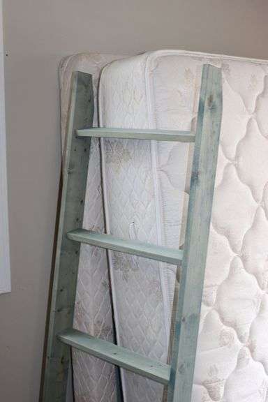 Wooden Ladder Rack - Auction Ohio