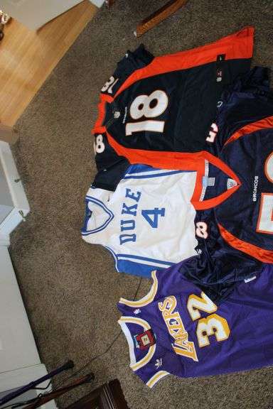 Sports Jersey Collection - Auction Ohio