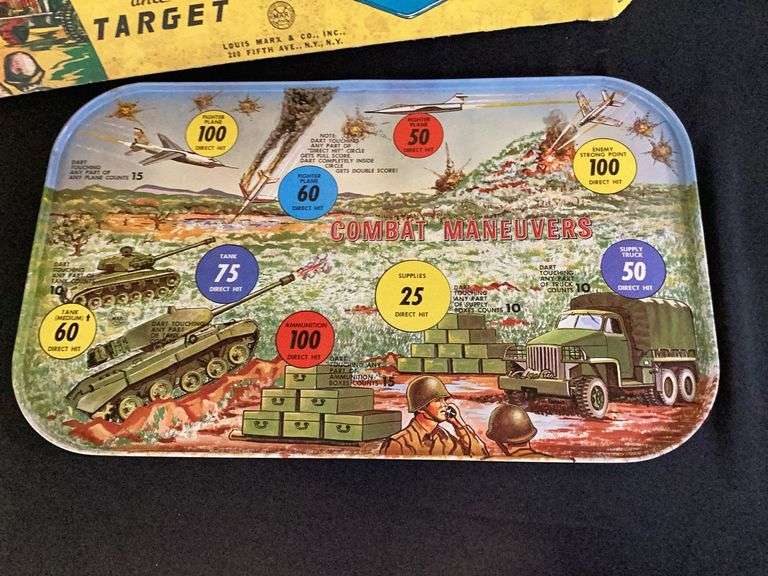Vintage 1950s Outer Space Rocket & Combat Maneuvers Target Game – Louis ...