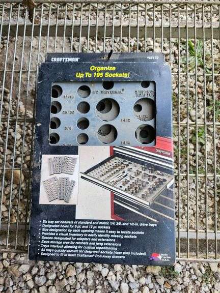 Craftsman Socket Organizer Set In Box - Auction Ohio
