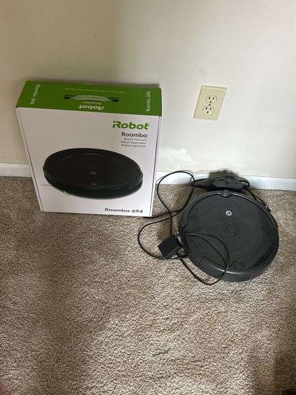 IRobot Roomba 694 Robot Vacuum - Auction Ohio