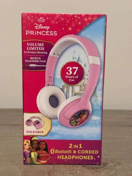 **NEW** eKids Disney Princess Bluetooth Headphones with EZ Link+ ...