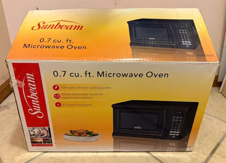 Sunbeam - Microwave (New) - Auction Ohio