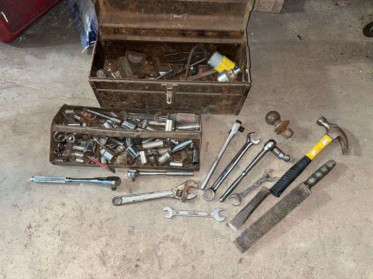 Kmart Tool Box & Tools - Auction Ohio