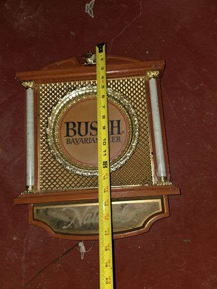 Busch sign - Auction Ohio
