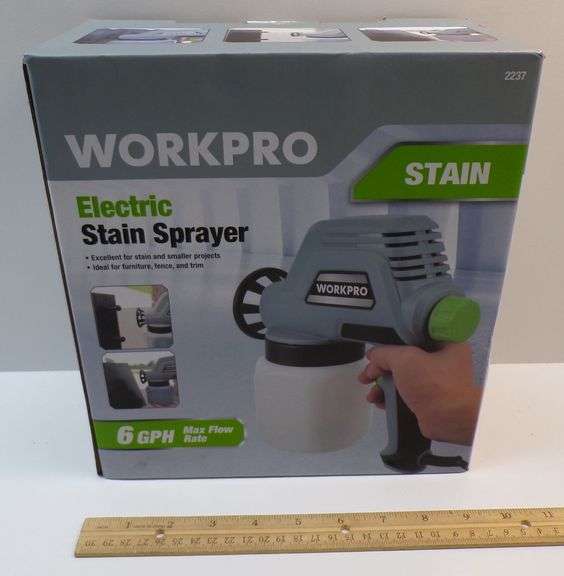 New Workpro Electric Stain Sprayer - Auction Ohio