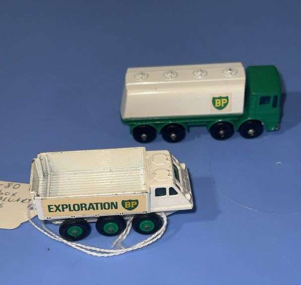 Vintage Matchbox – BP oil x 2 – 1960s - Auction Ohio