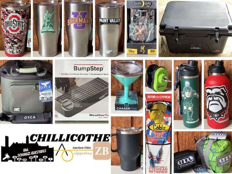 CHILLICOTHE: New Orca Coolers, Tumblers, Ammo, Hammocks, WeatherTech ...