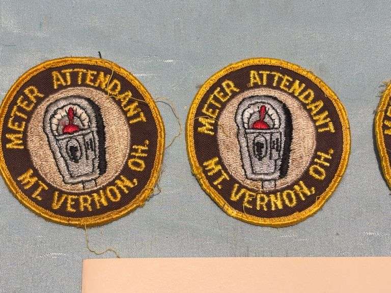Mount Vernon Meter Badges and Post Office Anniversary Booklet - Auction ...