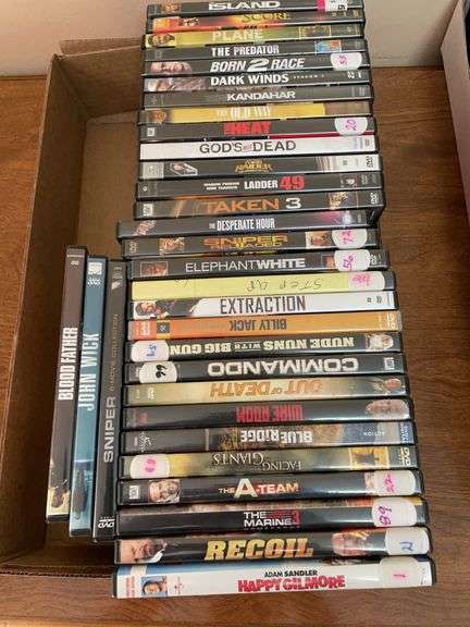 Movie DVDs (32) - Auction Ohio