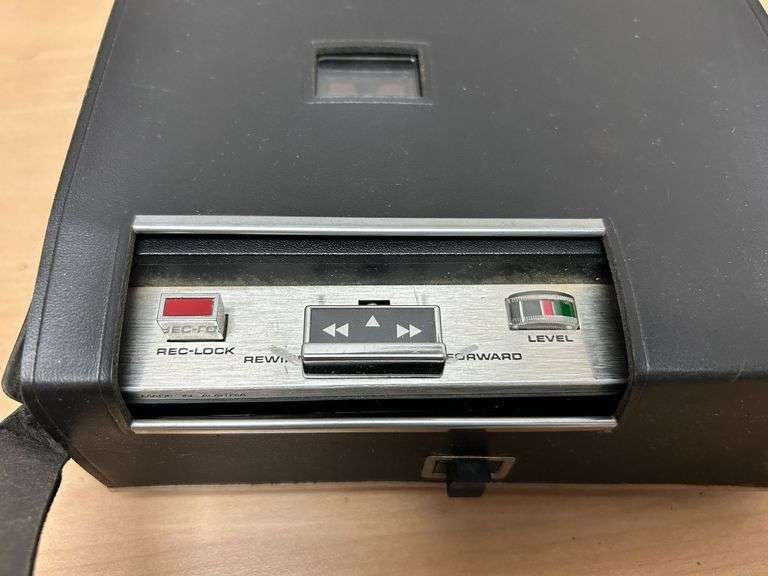 Vintage Minerva Portable Cassette Recorder with Strap & Tape – Untested ...