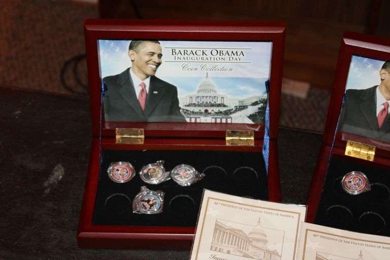 Obama Inaugural Coins - Auction Ohio