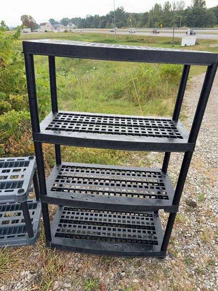 Plastic Shelving Units - Auction Ohio