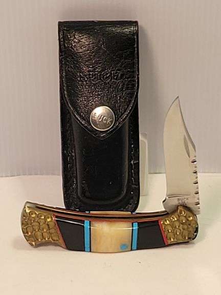 Buck #112 Custom Knife w/Sheath - Auction Ohio