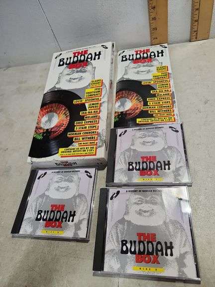 1993 A History Of Buddah Records On 3 Cds The Buddah Box W/Booklet ...