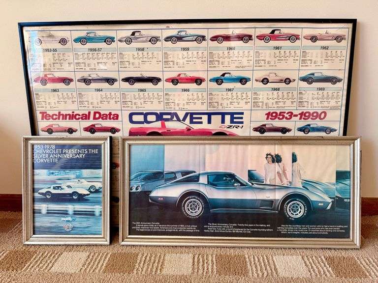 Corvette Posters & Prints - Auction Ohio