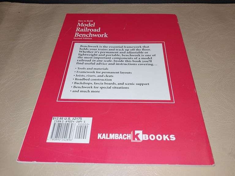 How to Build Model Railroad Benchwork – 2nd Edition by Linn H. Westcott ...