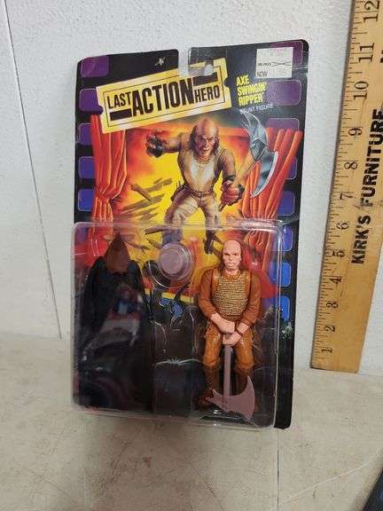 1993 Last Action Hero Axe Swingin' Ripper Stunt Figure - Auction Ohio