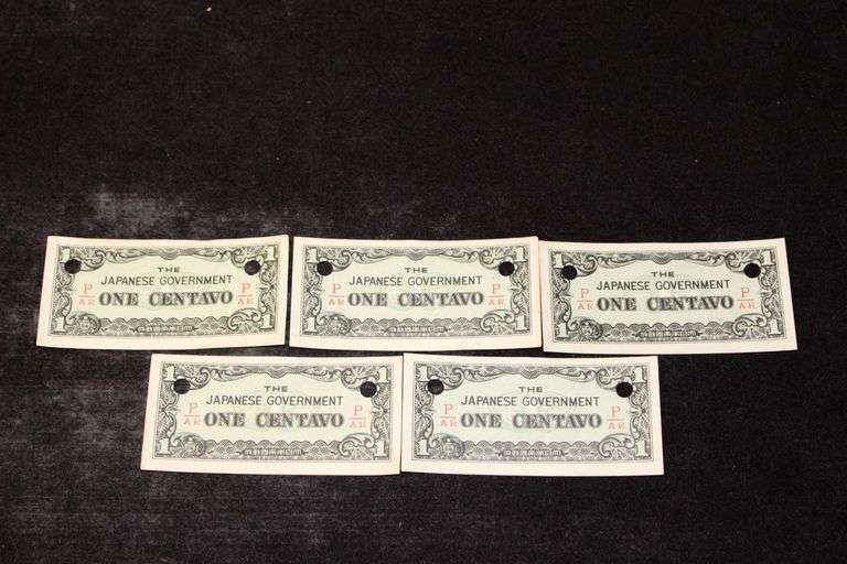 Japanese Centavos Notes - Auction Ohio