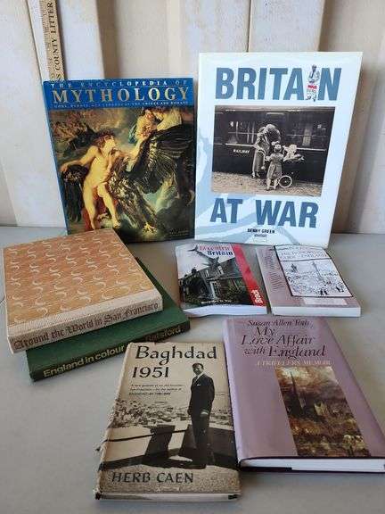 Assorted Britain Books & More See Photos - Auction Ohio