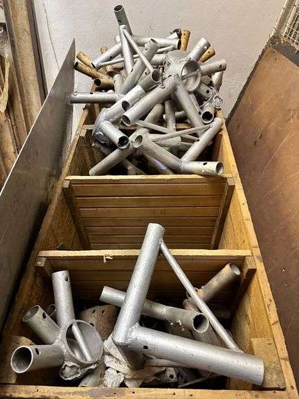 Crate of Metal Pipe Connectors - Auction Ohio