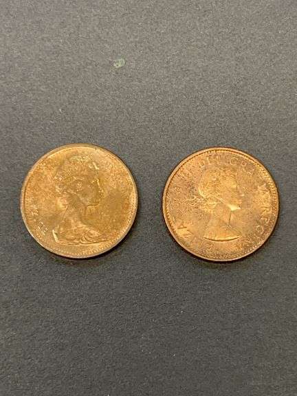 1961 and 1967 Canadian One Cents - Auction Ohio