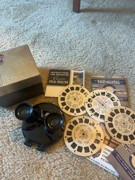 Rare model B Sawyer’s View Master – bake light - Auction Ohio