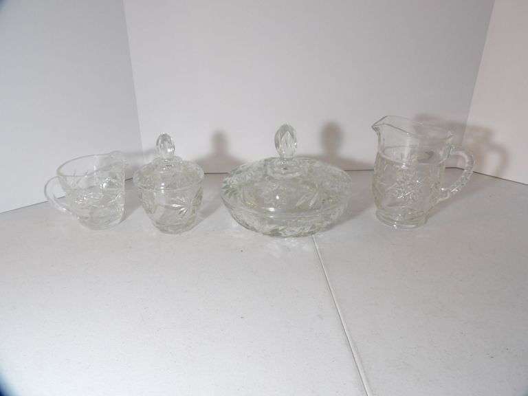 Star Of David Glass - Auction Ohio
