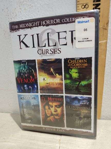 The Midnight Horror Collection Killer Curses 6 Movie Set Sealed In ...