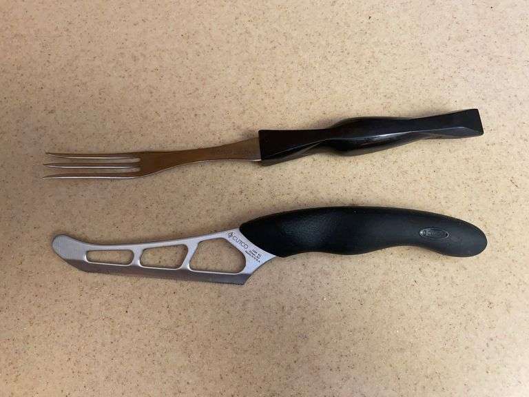 Cutco Cheese Knife and Turning Fork Set - Auction Ohio