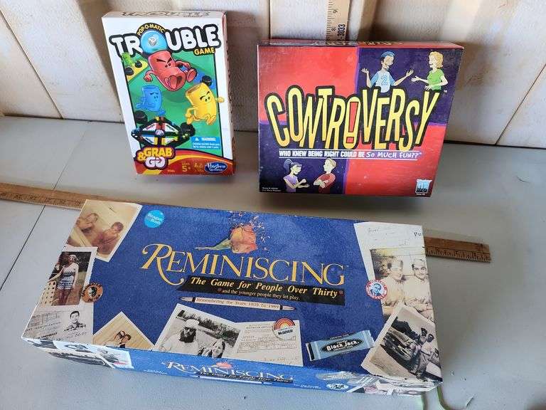 Trouble, Controversy, Etc. Games - Auction Ohio