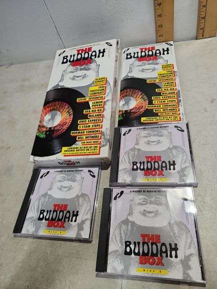 1993 A History Of Buddah Records On 3 Cds The Buddah Box W/Booklet ...