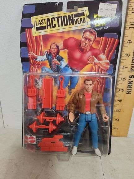 1993 Last Action Hero Dynamite Jack Slater Stunt Figure - Auction Ohio