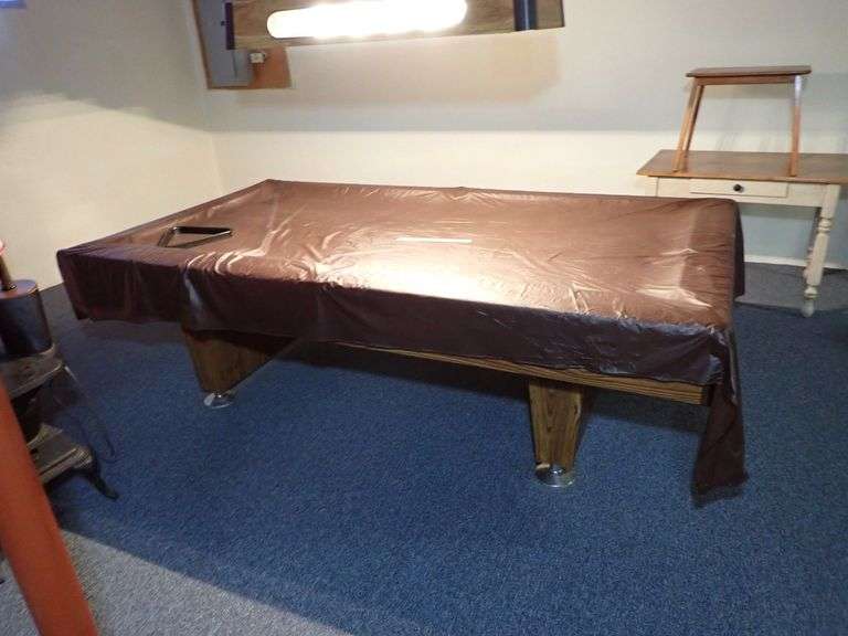 8-Foot Kasson Pool Table with Accessories - Auction Ohio