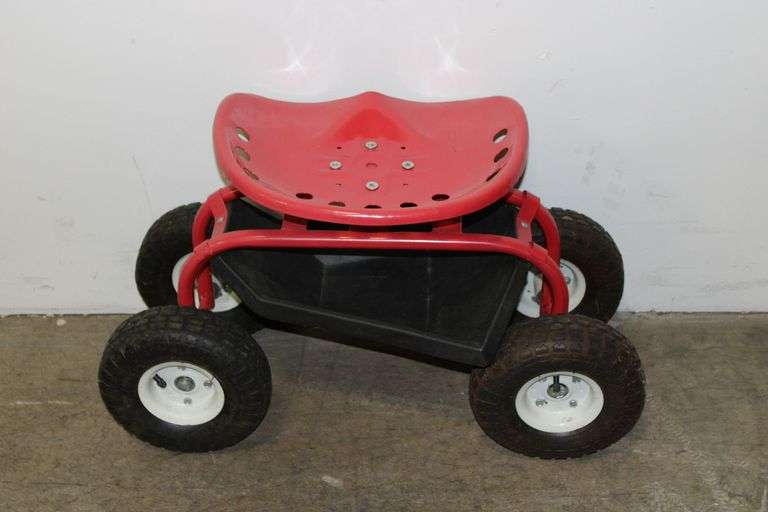 Garden Rolling Seat - Auction Ohio