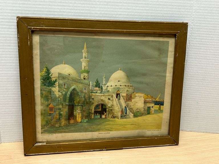 Framed Print – Midday in Algiers by James Greig (1926) - Auction Ohio