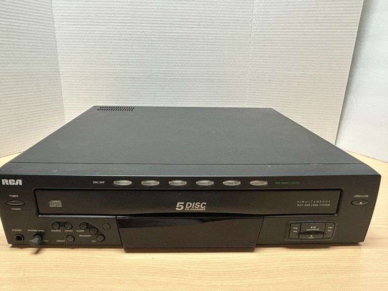 RCA Model RP8065 5 Disc Carousel CD Changer - Auction Ohio