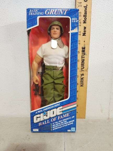 1992 G.I. Joe Hall Of Fame Basic Training Grunt Doll - Auction Ohio