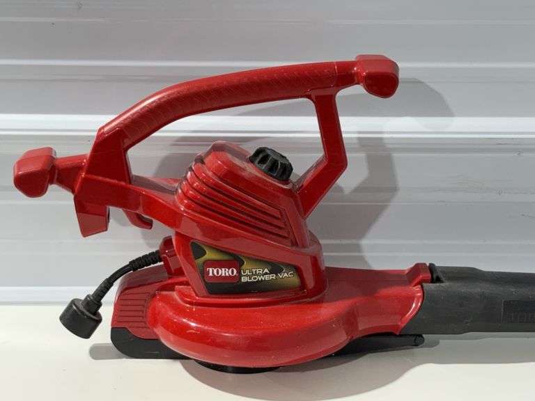 Toro Ultra Electric Handheld Leaf Blower/Vacuum - Auction Ohio