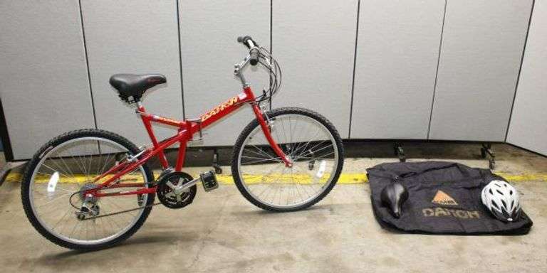 Dahon Rockhard Folding Mountain Bike with Accessories - Auction Ohio