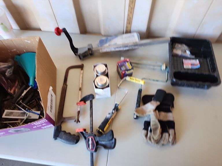 Assorted Allen Wrenches, Painting Items, Etc. - Auction Ohio