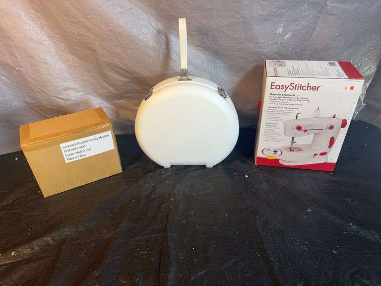 Easy Stitcher & Lockstitch Portable Sewing Machine - Auction Ohio