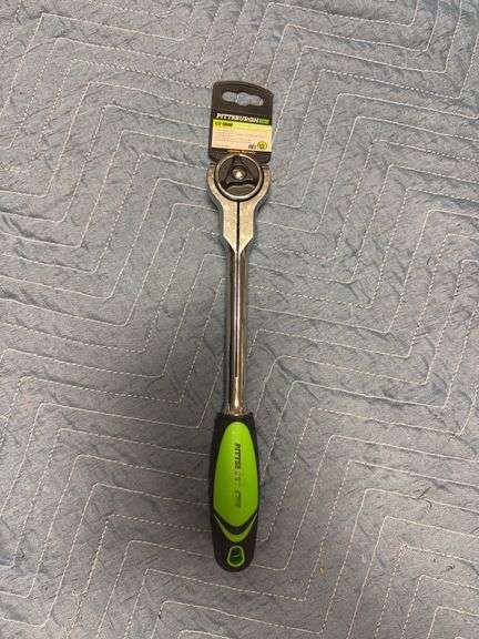 Pittsburgh Pro 1/2 Drive Quick Release Swivel Head Ratchet - Auction Ohio
