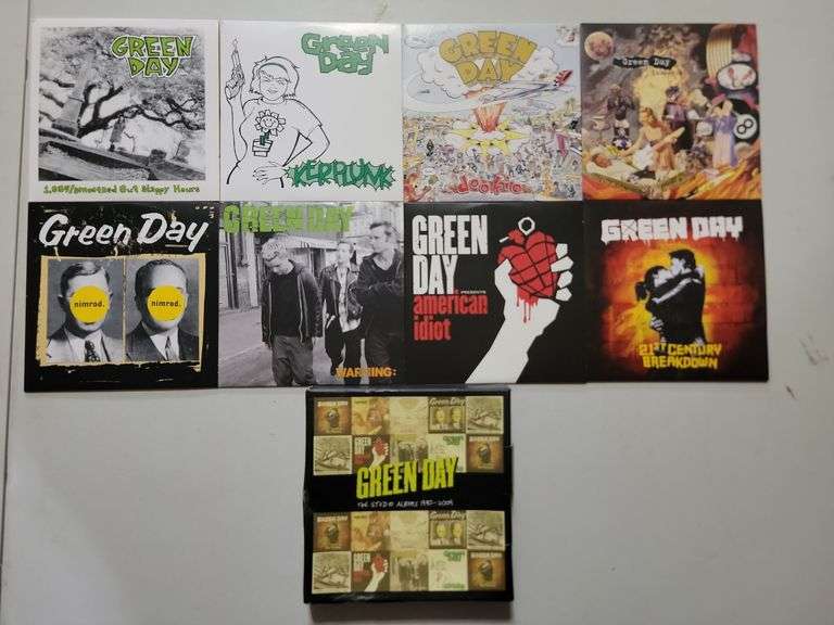 2012 Green Day The Studio Albums [1990-2009] 8 Disc Set - Auction Ohio