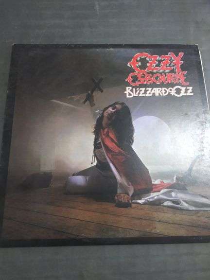 1981Ozzy Osbourn Blizzard of Ozz Album Has Sleeve, Jacket & Record ...
