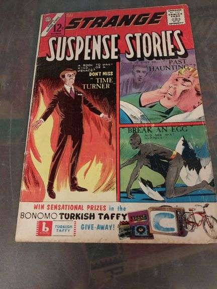 1962 Strange Suspense Stories Comic by Charlton Comics - Auction Ohio