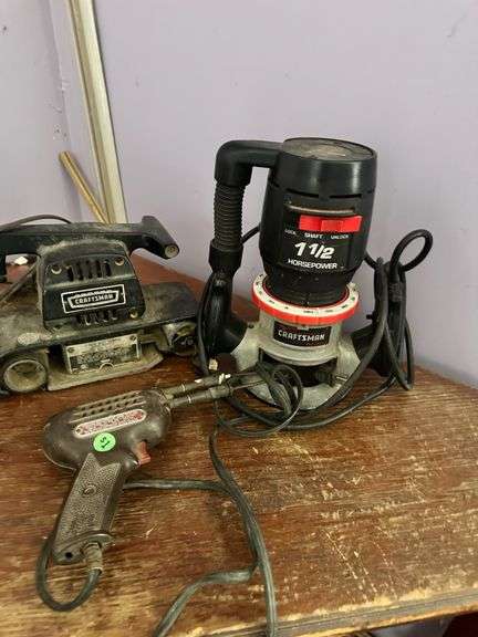 Craftsman Power Tools Lot - Auction Ohio