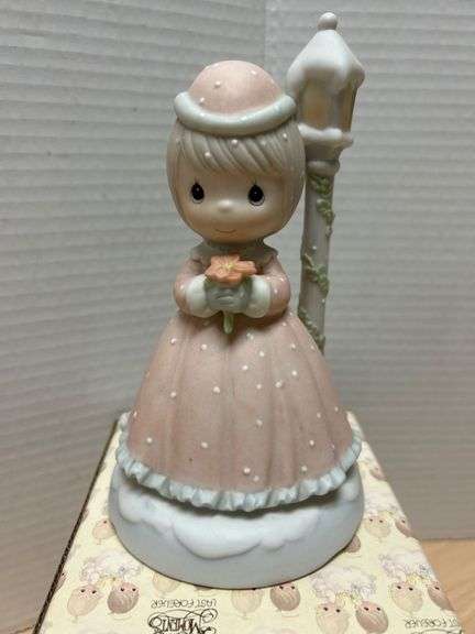 Enesco Precious Moments Musical Figure, 1980s ‘The Light of the World ...