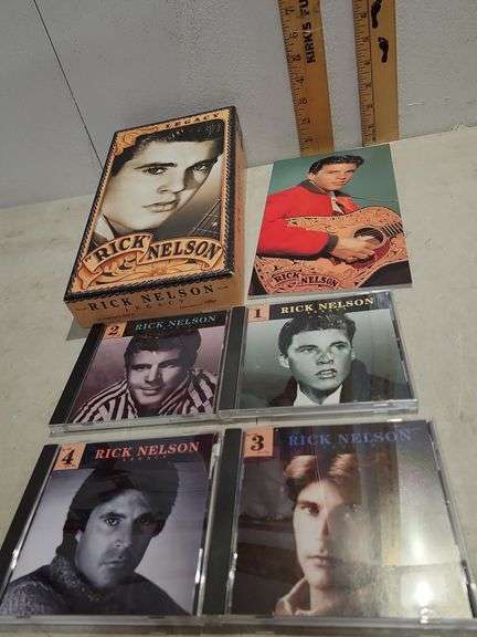 2000 Legacy Rick Nelson 4 Disc & Booklet Set - Auction Ohio