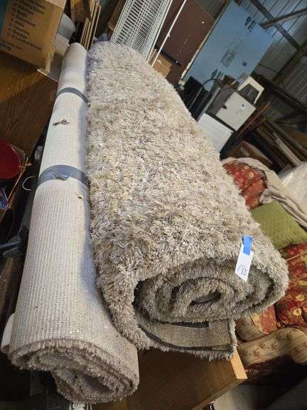 Extra deep shag, carpet. - Auction Ohio